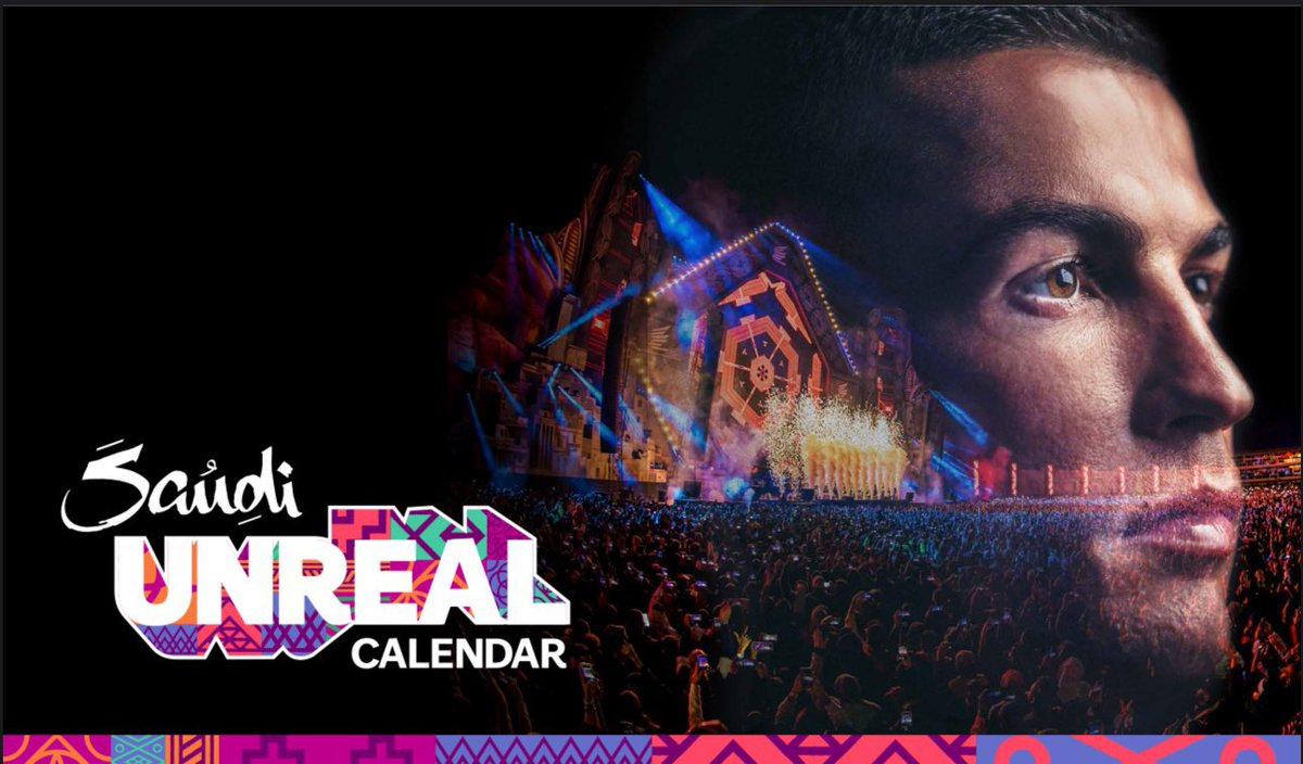Saudi Tourism Unreal Calendar | 365 Days Of Sports Entertainment